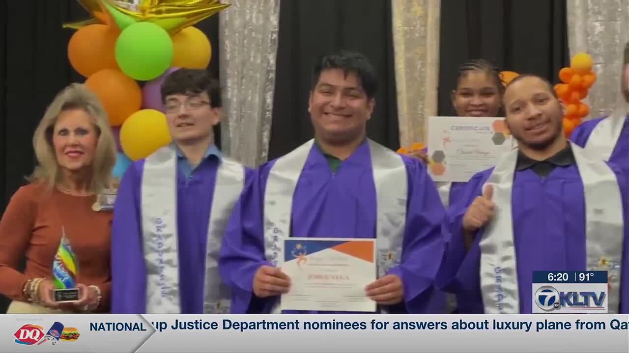 Students with developmental disabilities graduate from Project Search