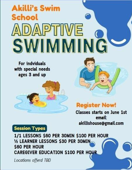 Akilli’s House offers adaptive swim lessons