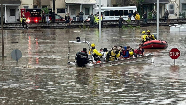 12-year-old boy swept away in rushing floodwaters believed to be dead