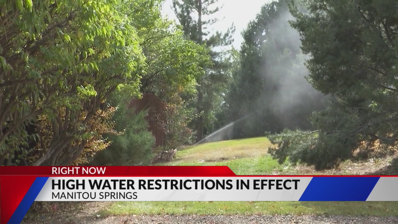 Manitou Springs says water remains “critically low”