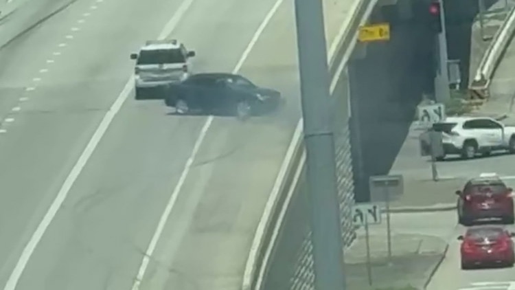 Bizarre towing incident on freeway sparks concern from witnesses