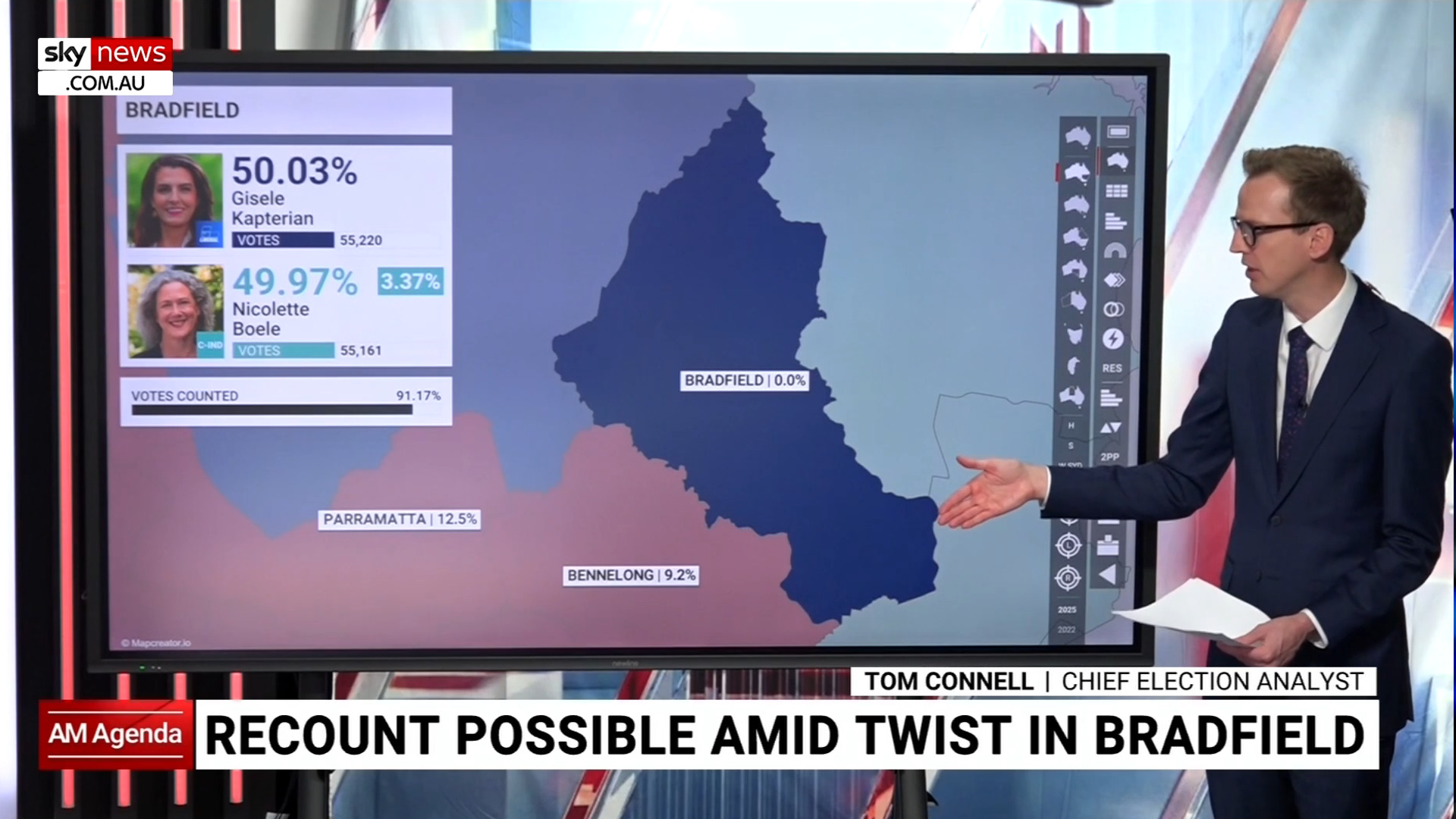 Analysis: Potential recount in Bradfield electorate amid pre-poll twist