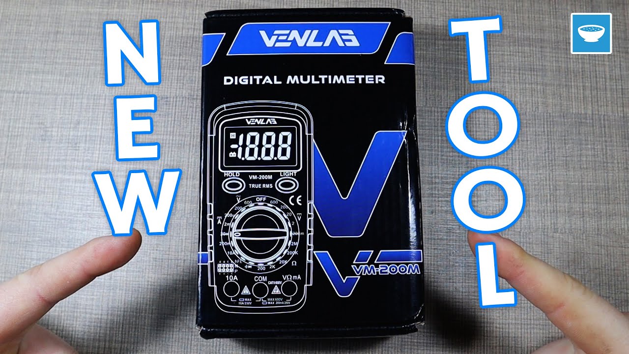 New tool day! Adding a second multimeter in my arsenal! VENLAB VM-200M