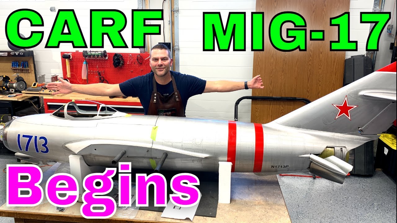 CARF MiG 17 Tail Section Complete – Composite ARF MiG-17