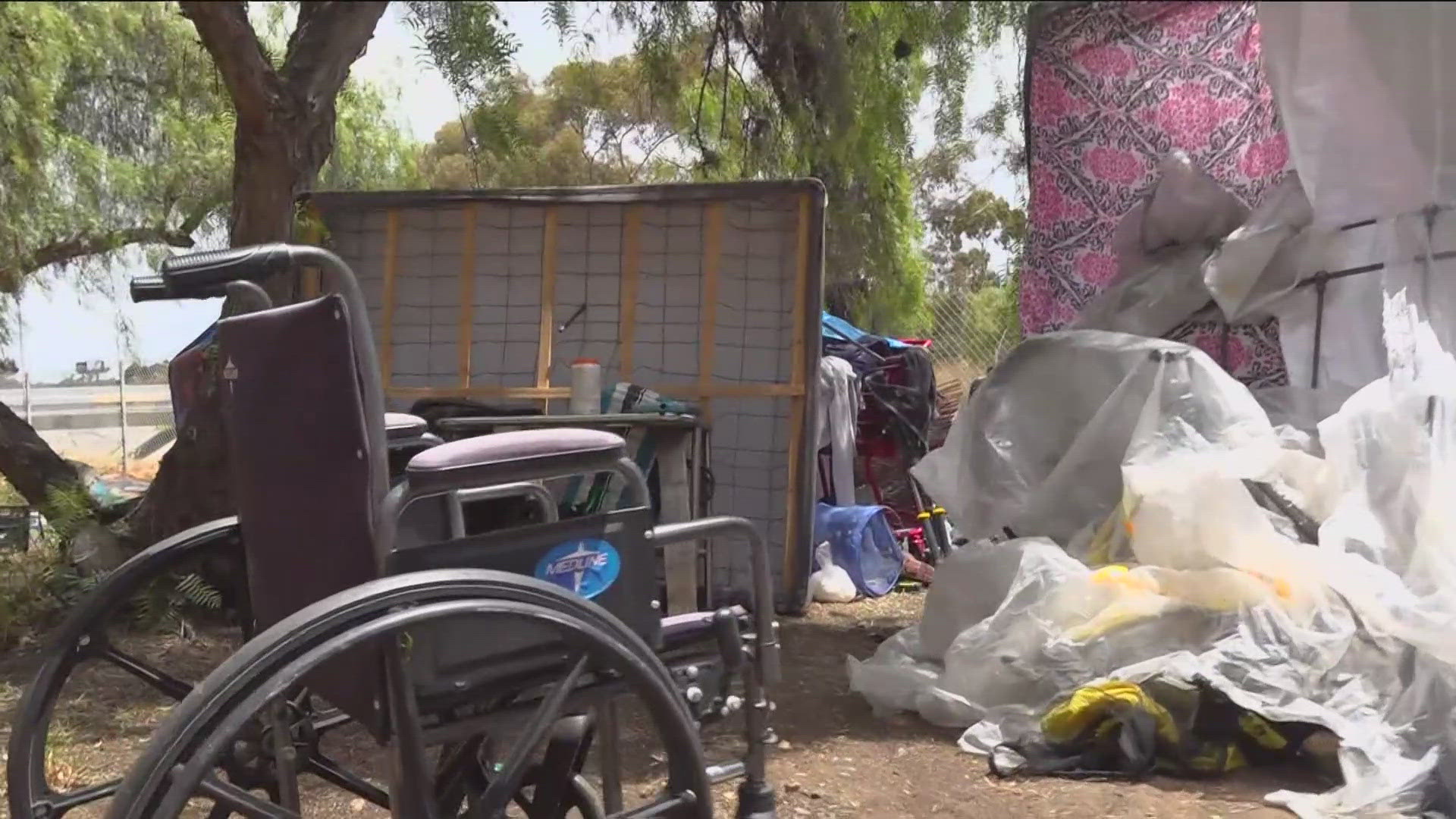 Logan Heights residents express concerns about homeless encampment