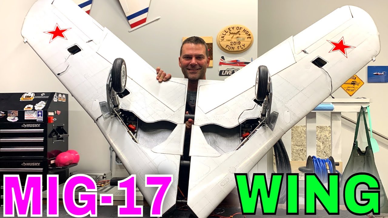 The Giant MiG 17 Continues – CARF MiG-17 Wings & More
