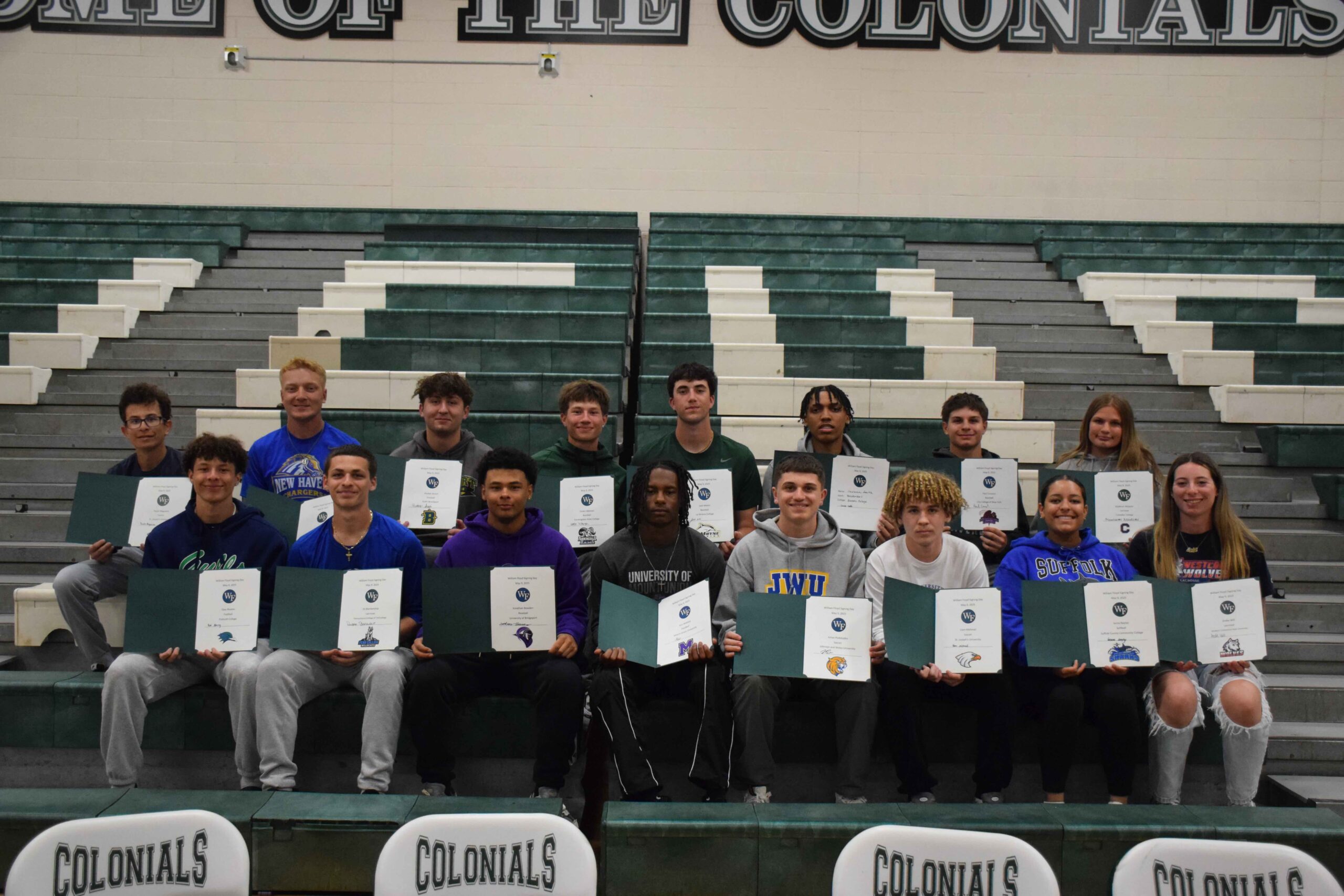 William Floyd celebrates 2025 college-bound athletes