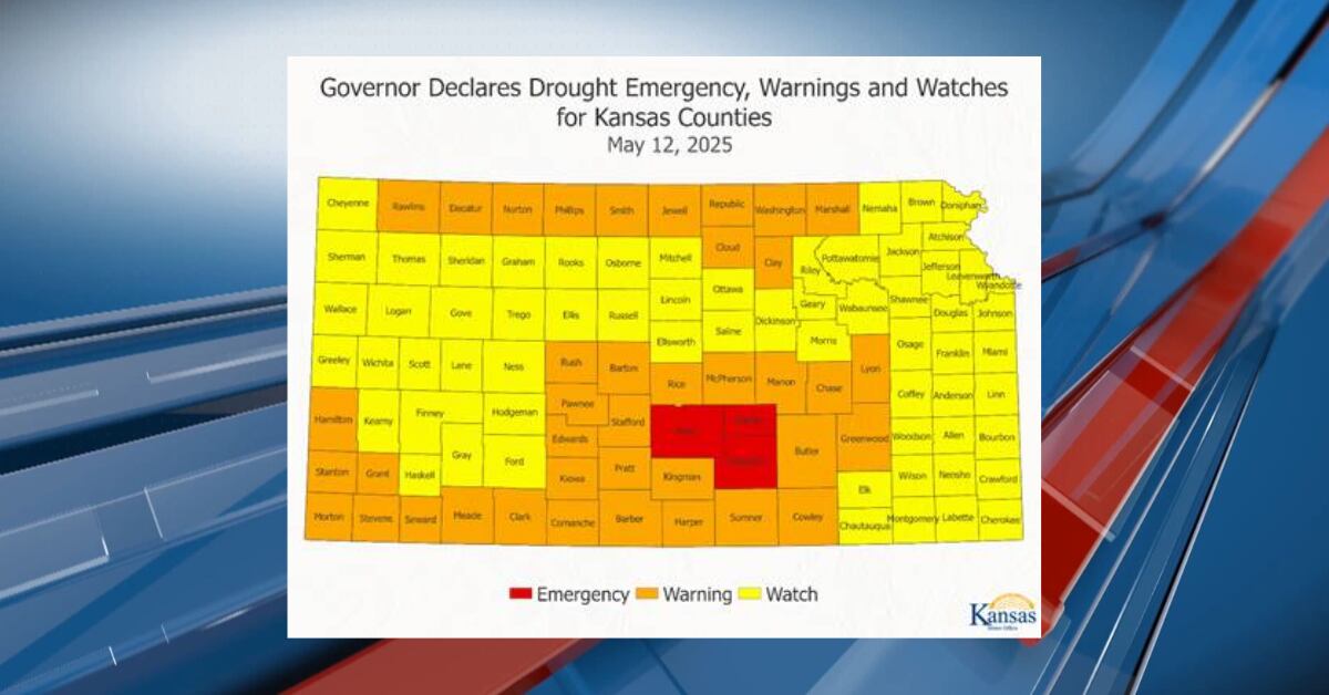 Gov. Kelly signs proclamation for drought in Kansas counties