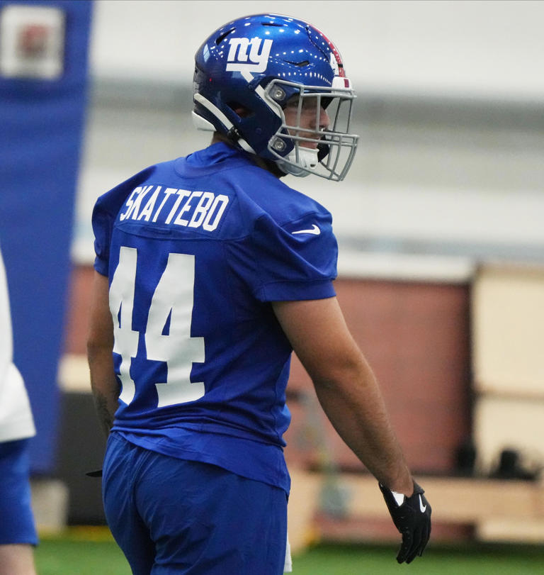 Cam Skattebo jersey number: New York Giants rookie running back reveals ...