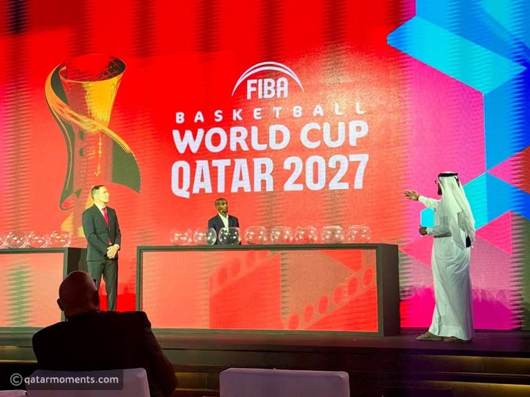 Qualifiers Draw Hosted for 2027 FIBA World Cup in Qatar