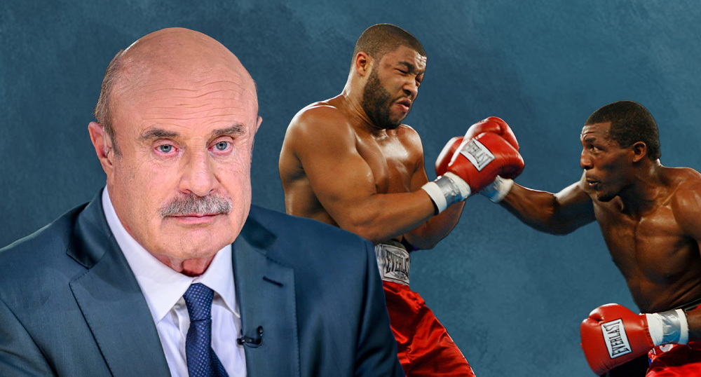 Dr. Phil's TV channel is airing boxing?