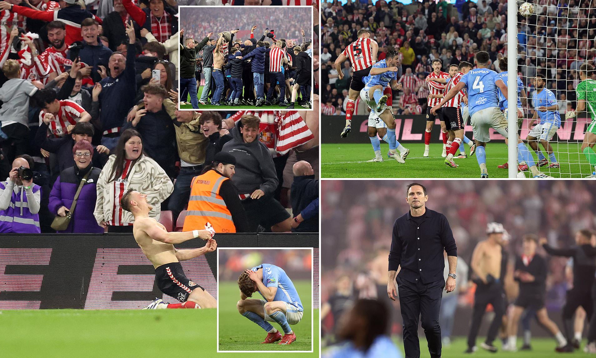 Sunderland break Frank Lampard's heart with stunning 123rd MINUTE ...