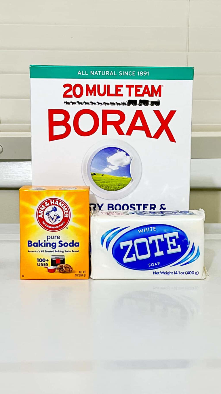 3-Ingredient Homemade Laundry Detergent