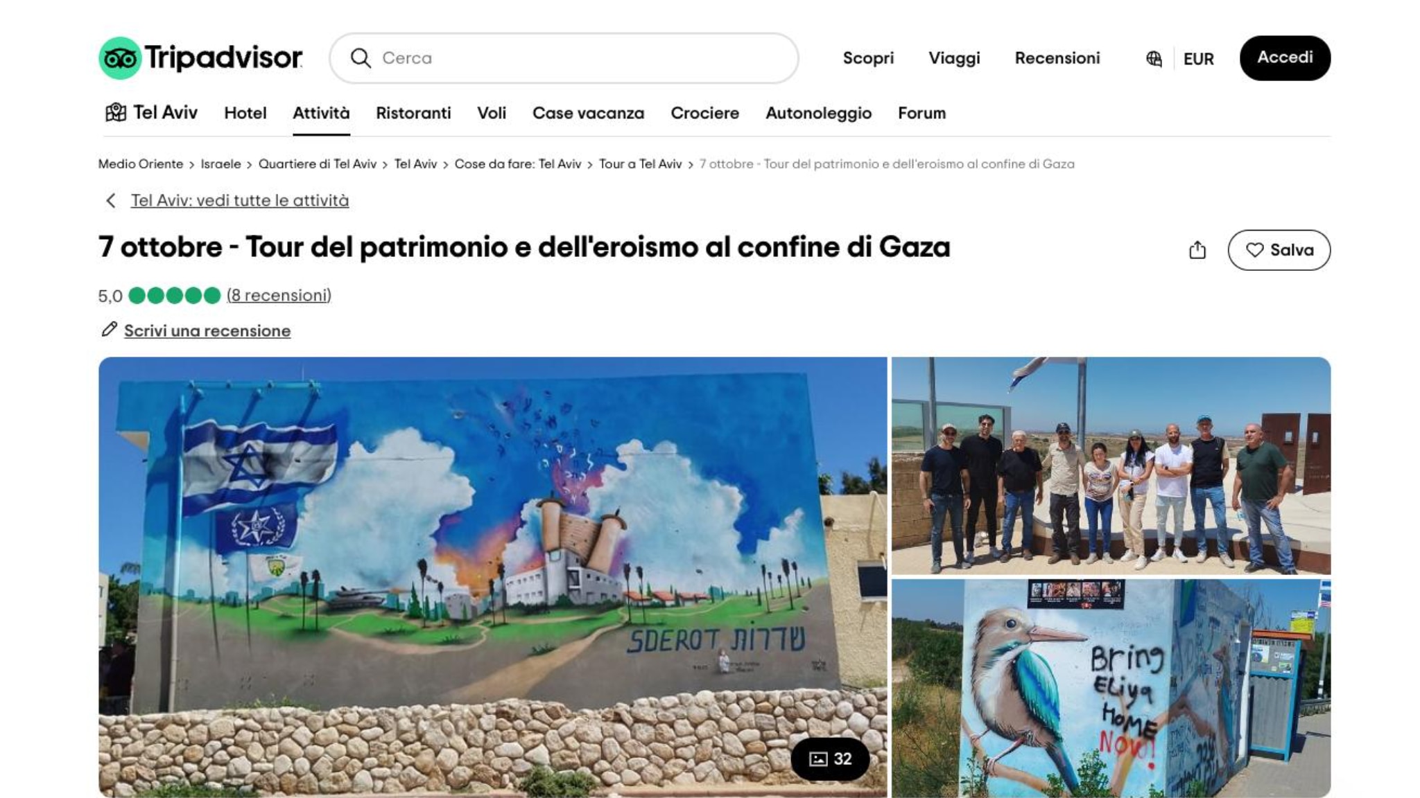 Gaza Envelope e il fenomeno del "turismo di guerra"