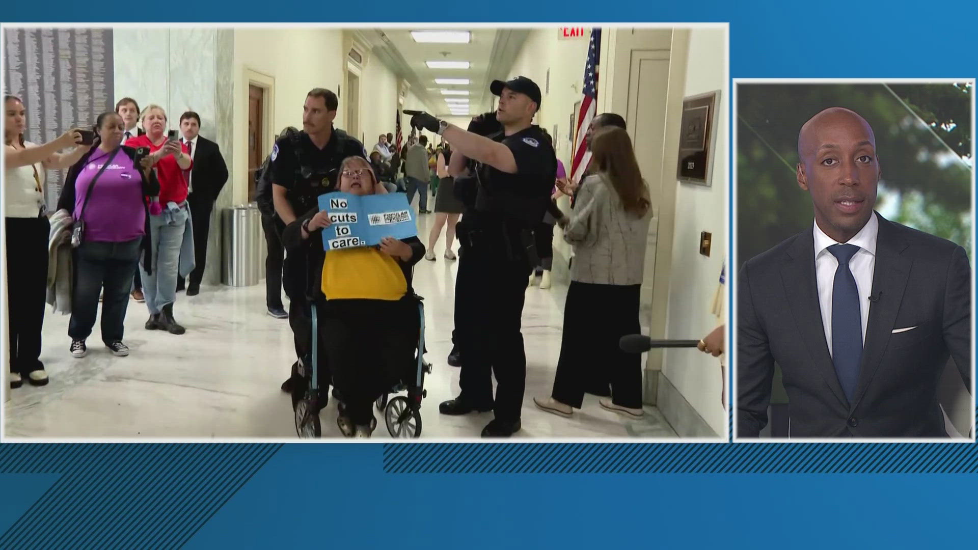 26 arrested during protest over Medicaid cuts