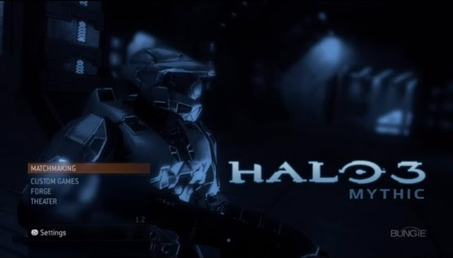 Halo 3 - Secrets Of The Mythic Main Menu