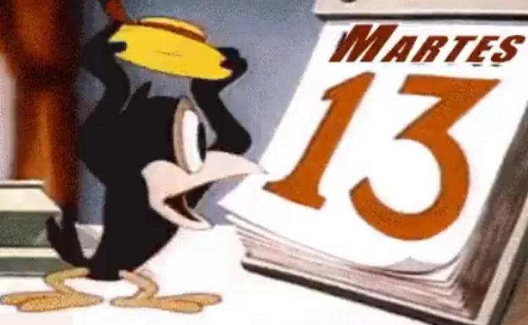 Ni la mala suerte se salva: martes 13 deja la mejor ola de memes