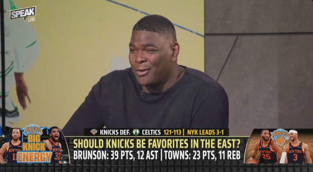 Keyshawn Johnson floats strange NBA take