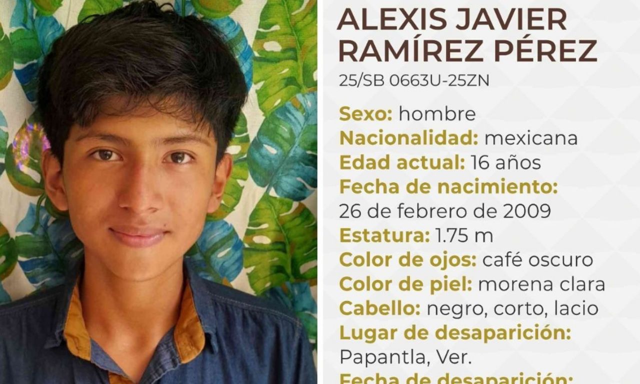 Buscan a Alexis Javier Ramírez Pérez, iba a la preparatoria y ...