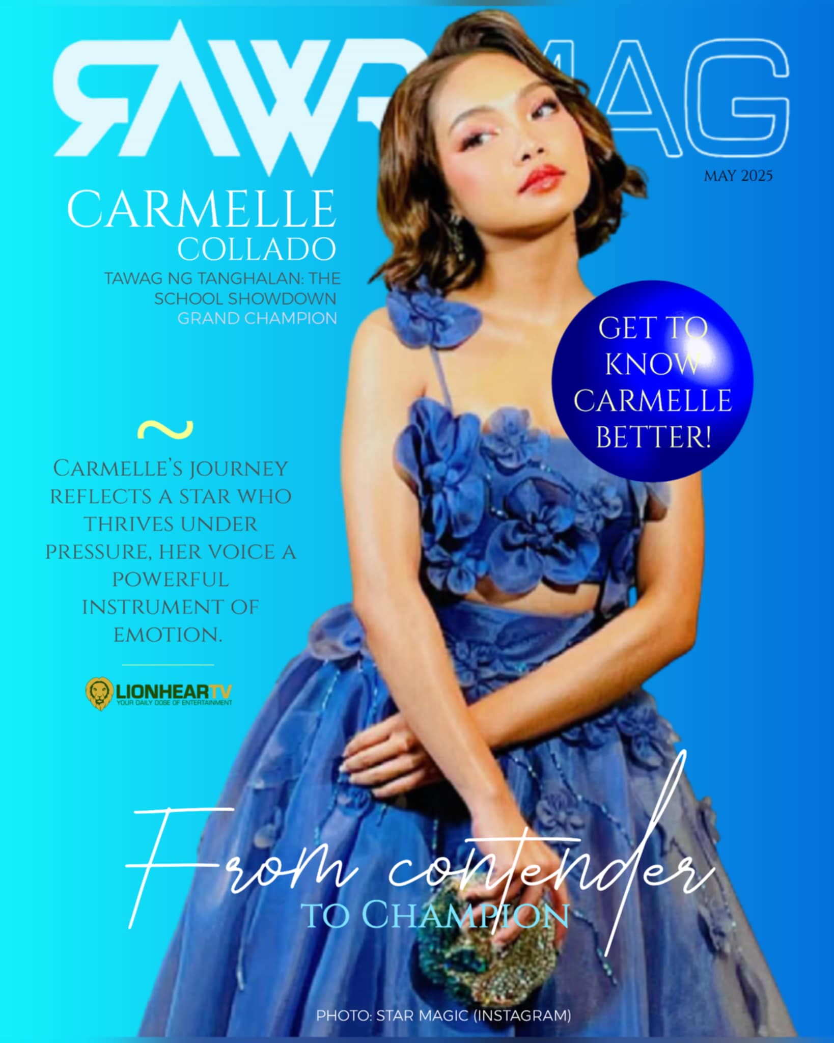 RAWR Mag: Carmelle Collado — From Contender to Champion