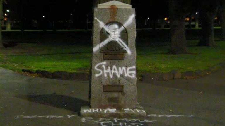 Melbourne council decides to remove Captain Cook memorial after vandal ...