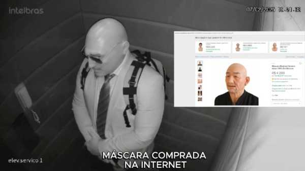 Máscara realista usada para furto em apart-hotel em Niterói é feita de ...