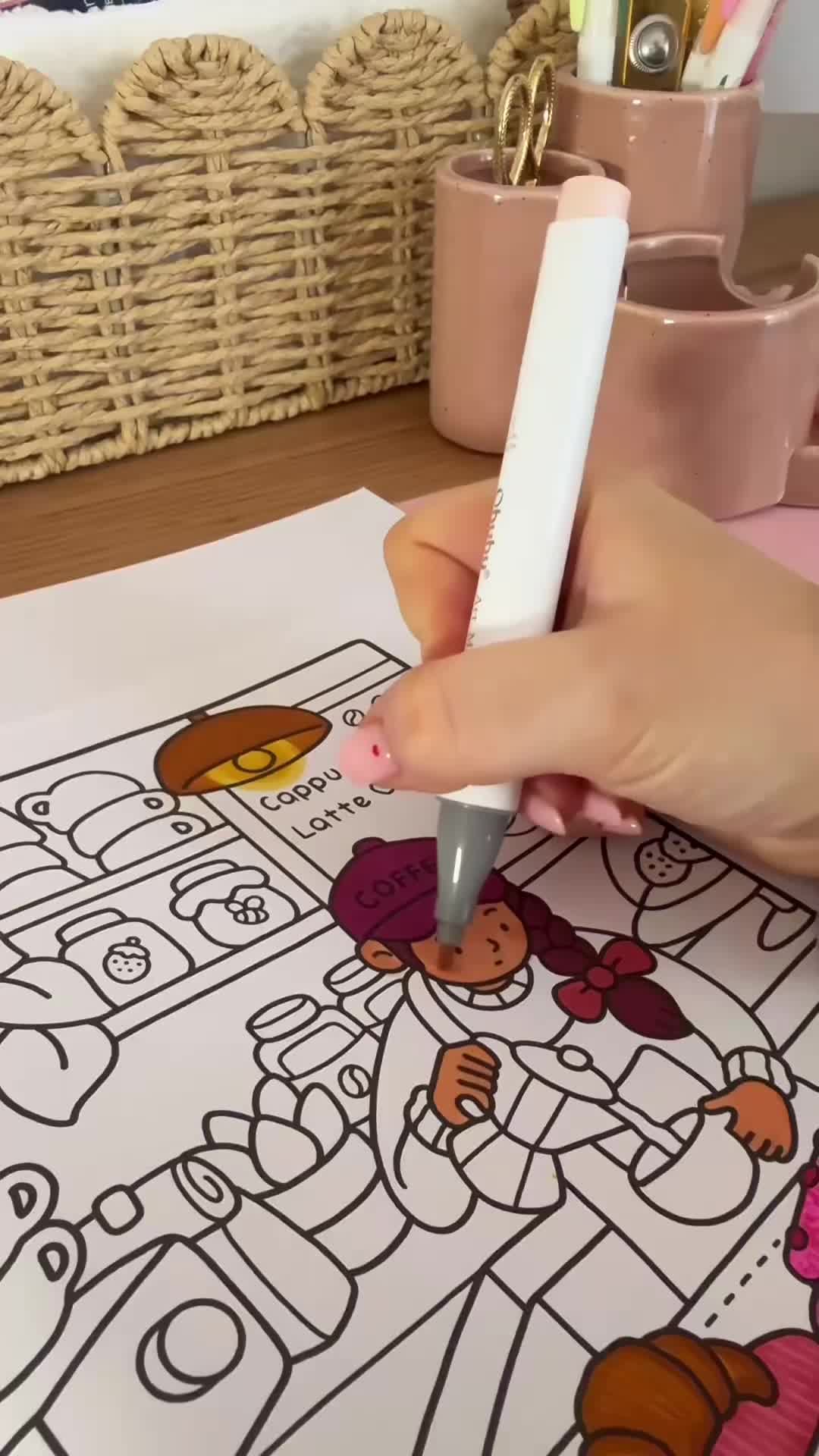 Just Finished My First Coloring Page—You Have to See How It Turned Out!