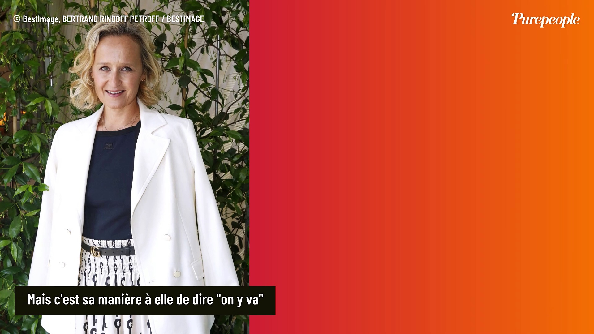 Caroline Roux évoque le tic qu'elle a et qui est visible à l'antenne ...