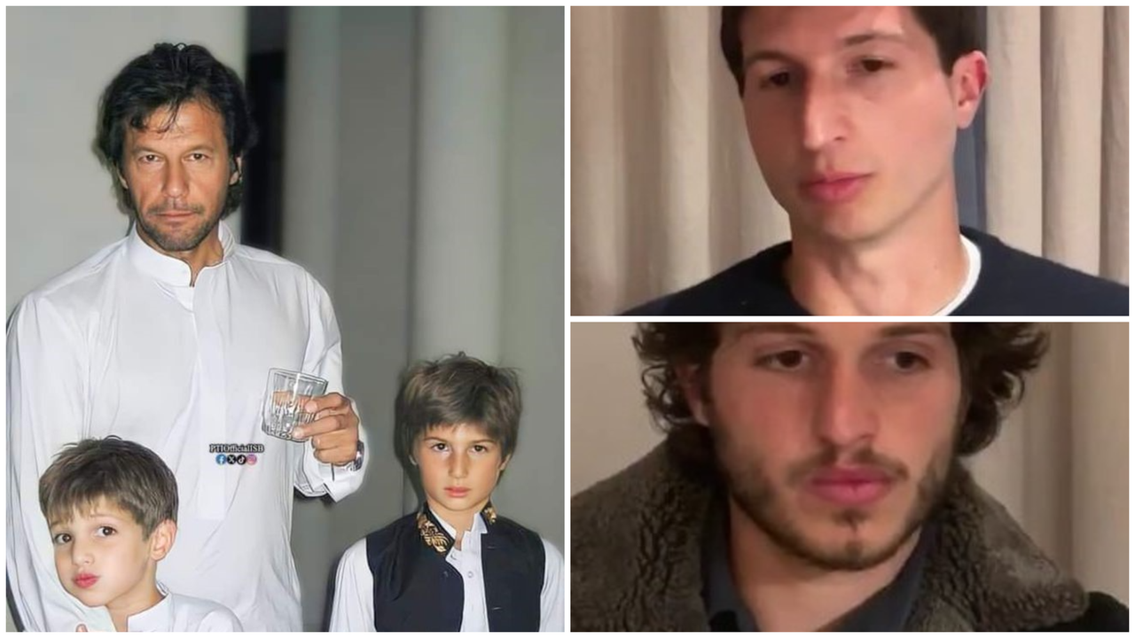 Imran Khan's sons Kasim and Sulaiman Khan speak up for ex-Pakistan PM's release from jail, seek ...