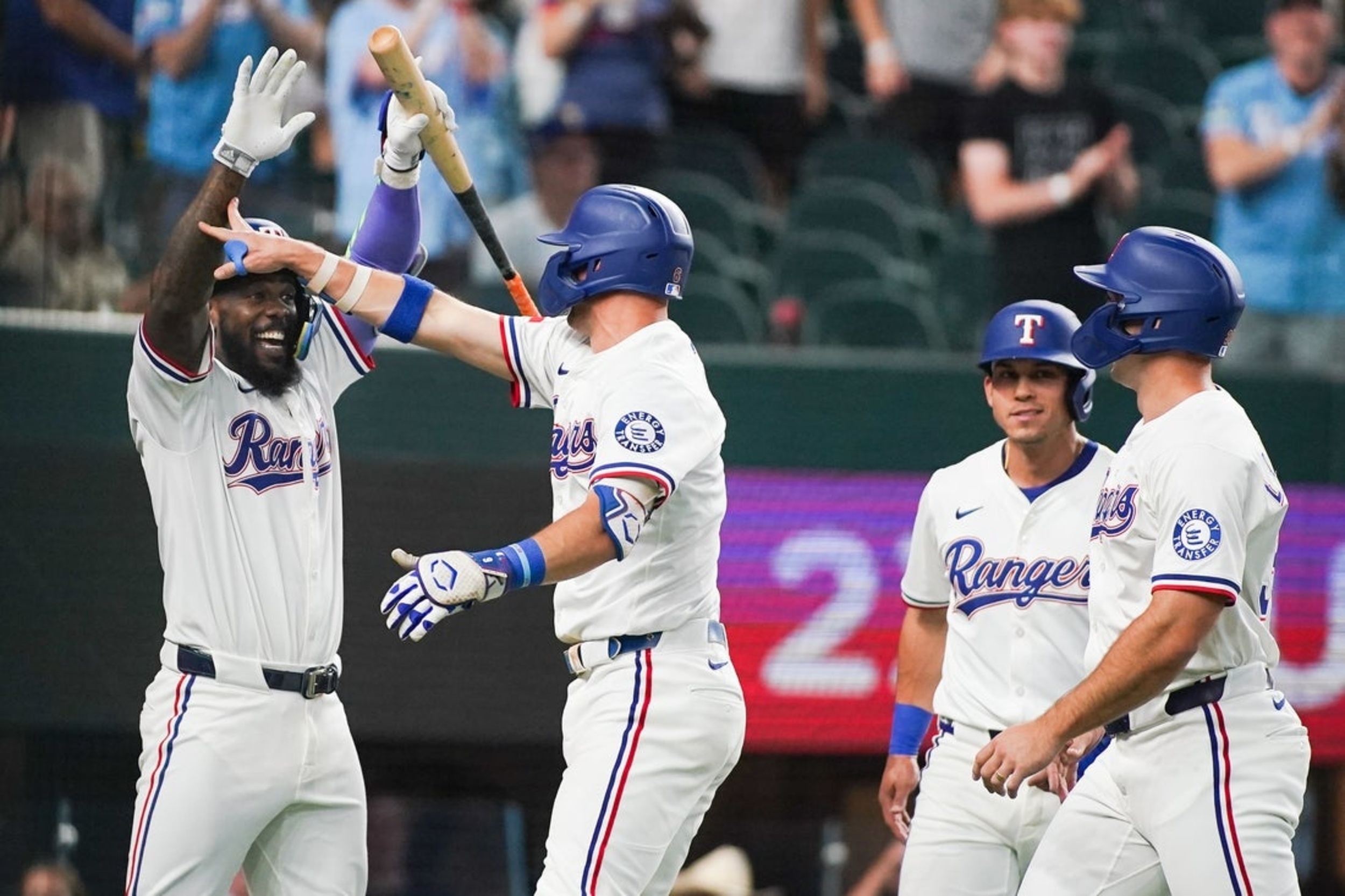 Josh Jung powers Rangers past reeling Rockies