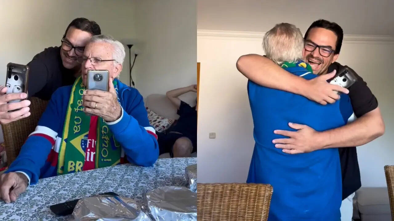 Father Fails to Realise Son on Video Call With Him is Standing Right Behind