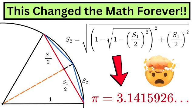 Pi Value Found Using Only Pythagoras Theorem