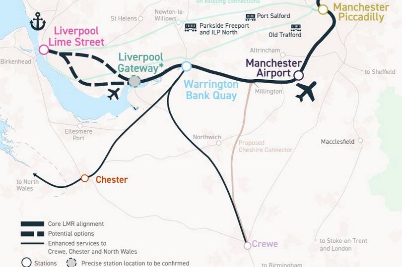 Liverpool to Manchester rail line 'can balance UK economy' with £15bn boost