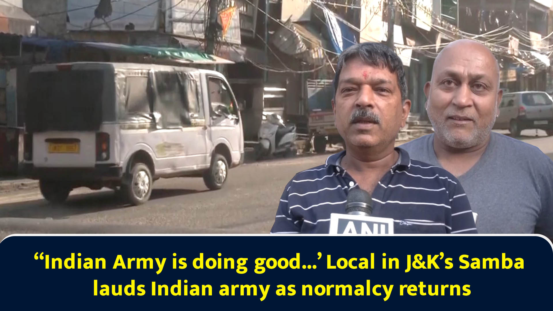 “Indian Army is doing good...’ Local in J&K’s Samba lauds Indian army ...