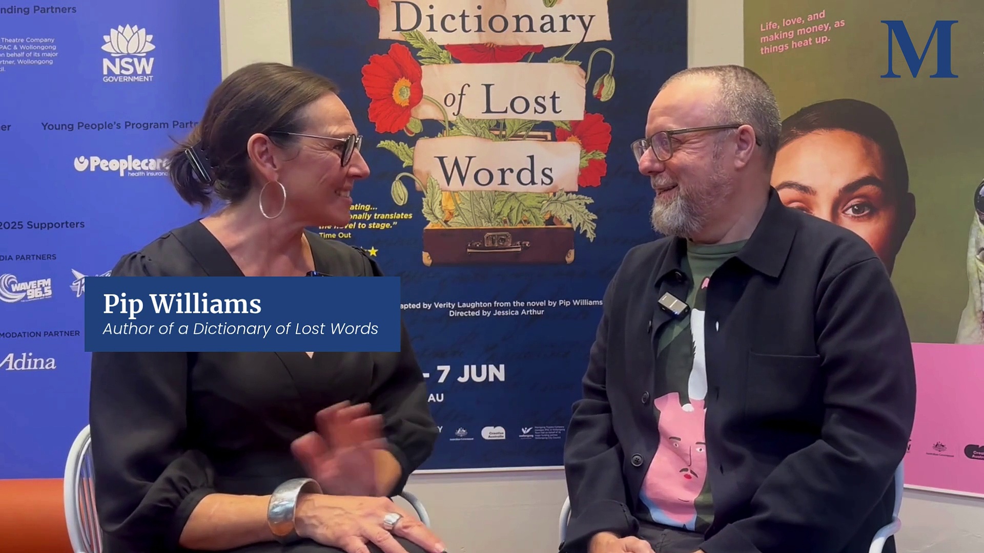 Sit down with author Pip Williams and Merrigong Theatre Director