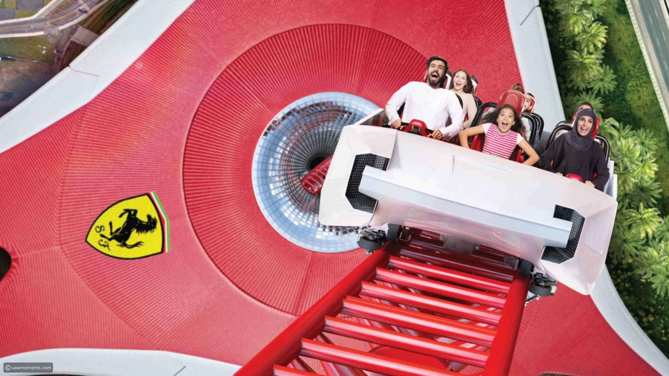 New World-Record Roller Coaster Coming to Ferrari World