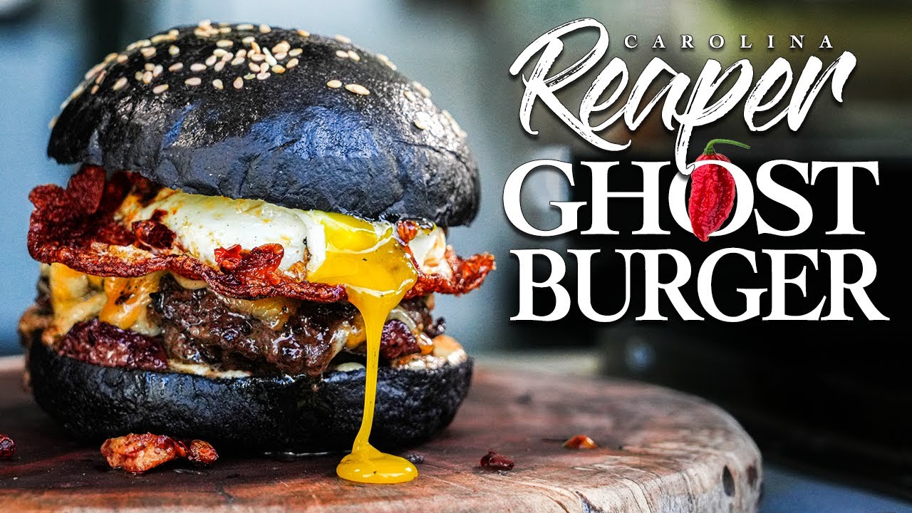 Can You Handle This SPICY Burger? Because I Barely Did!