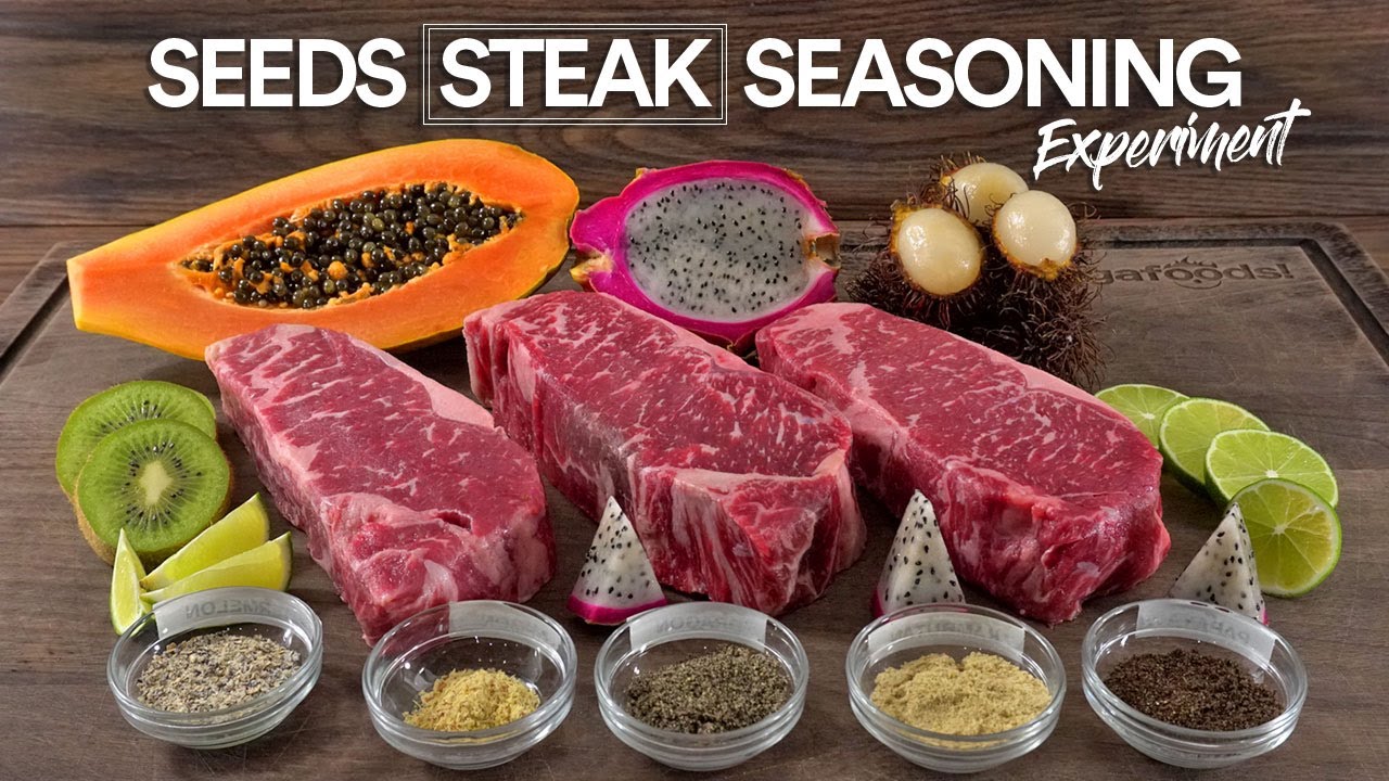 I seasoned my steak with fruit seeds – the results shocked me!