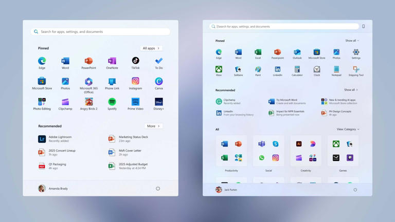 I love the Windows 25 Start Menu, but Microsoft is tempting me back to 11