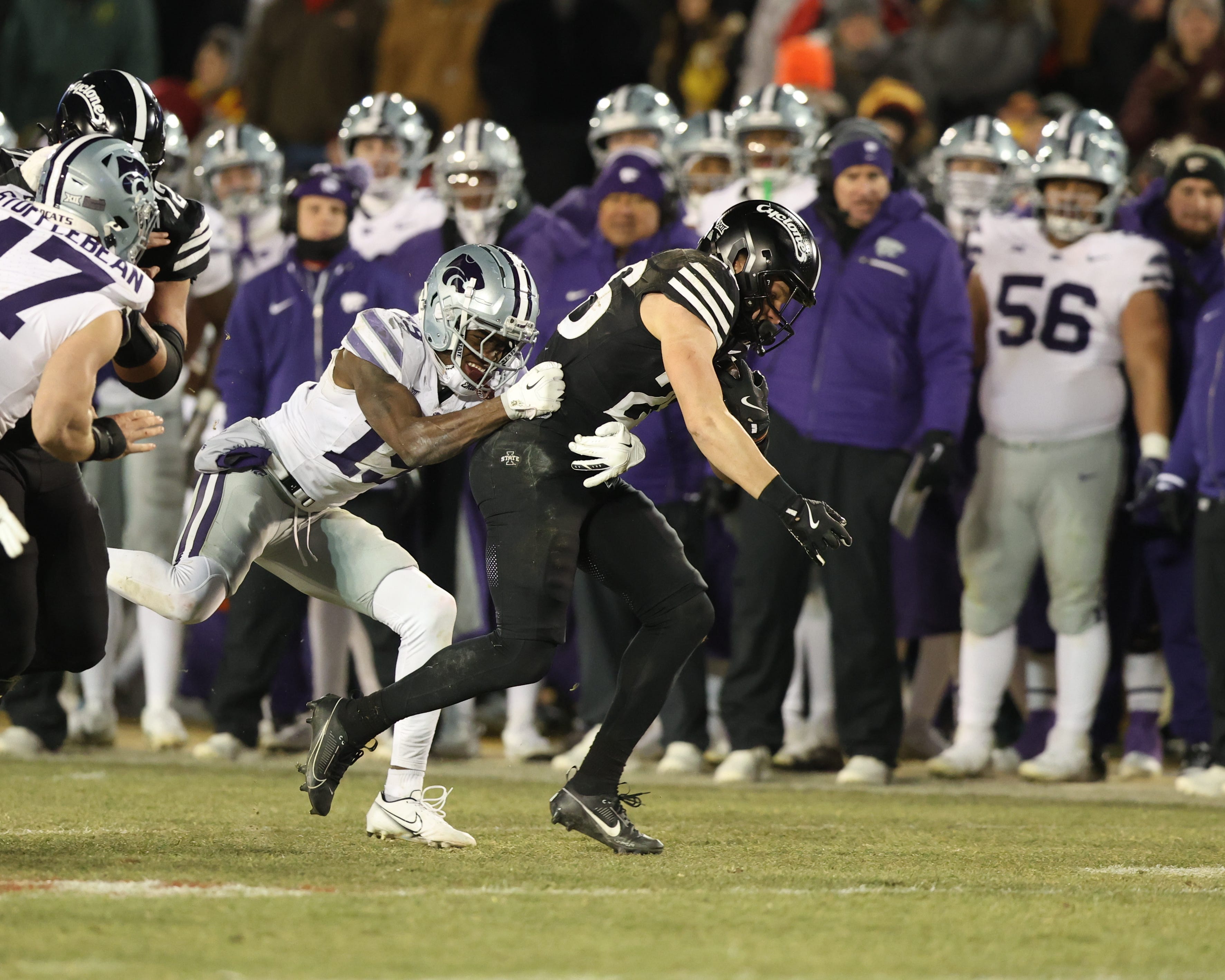 Kansas State football safety VJ Payne is on the fast track to a career ...