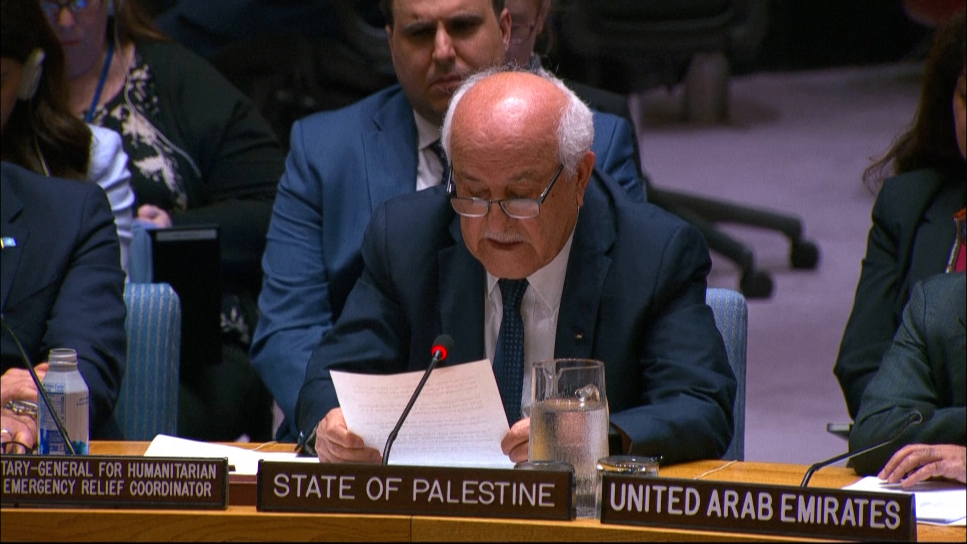 Palestinian UN Ambassador Blasts Israel For 'Engineering Famine' In Gaza