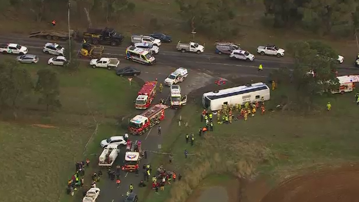 Primary school bus driver describes moment of crash