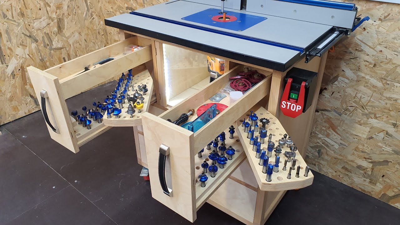 DIY Router Table – Homemade Router Table Build