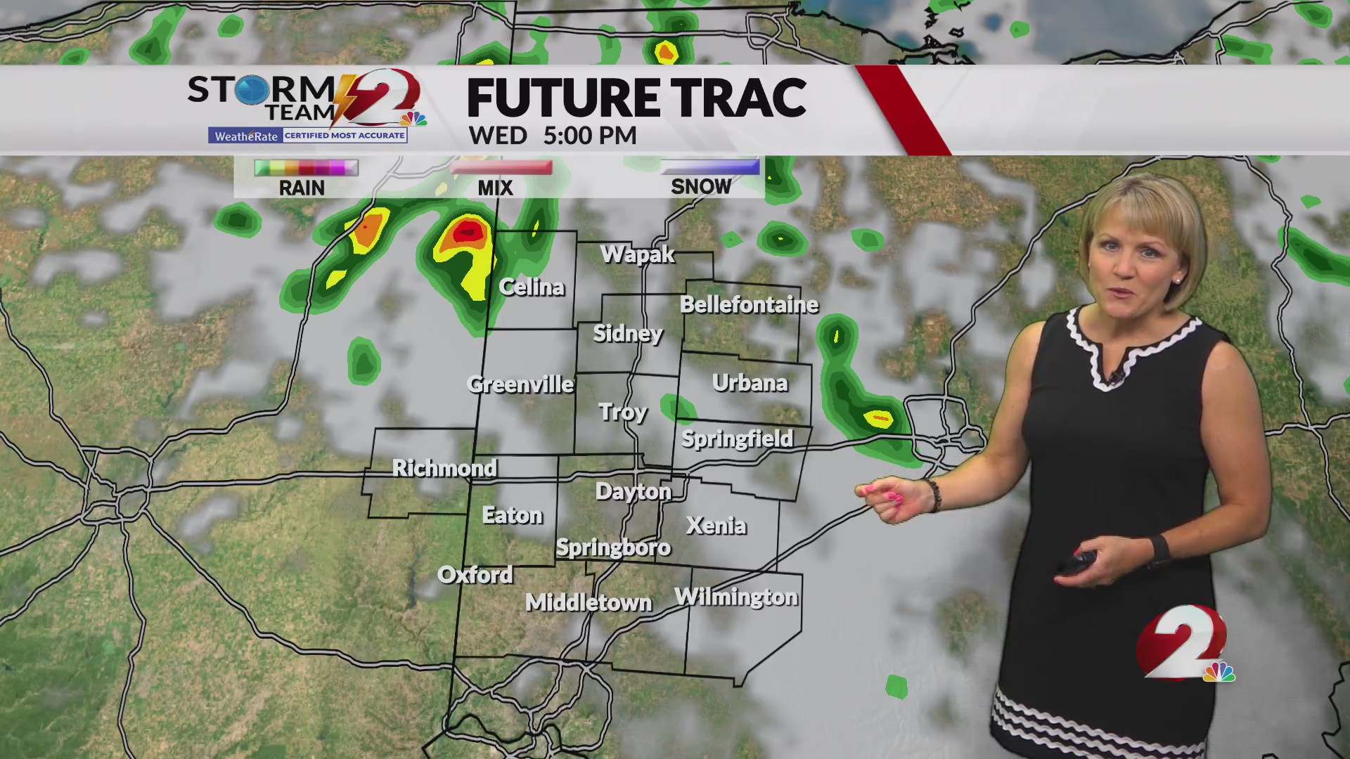 Today's Miami Valley Forecast 5/14/25