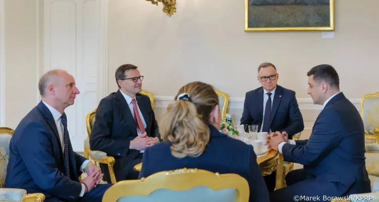 Spotkanie Simiona z prezydentem Dudą. "Rozmawialiśmy o naszej wspólnej ...