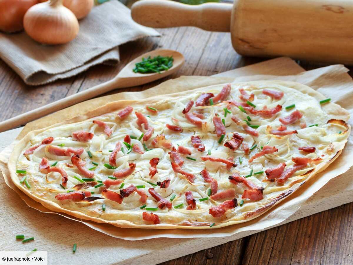 Flammekueche alsacienne : la recette authentique de la tarte flambée