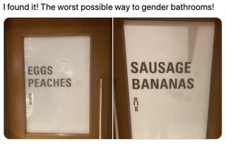 39 Needlessly Gendered Bathroom Signs That Made Me Sigh Heavily And Go ...