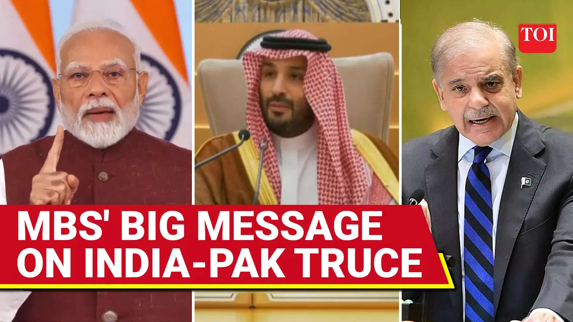 Saudi Crown Prince Breaks Silence On India-Pak Fighting; MBS’ Message ...