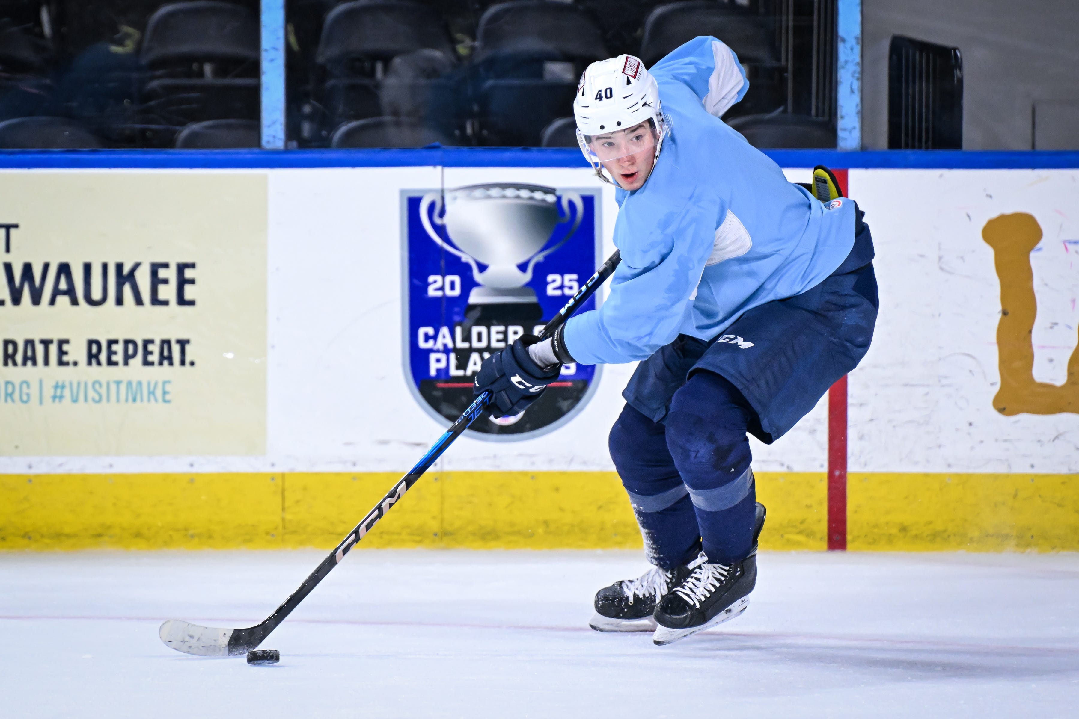 Admirals’ Fedor Svechkov on AHL playoffs, Nashville Predators, hockey ...