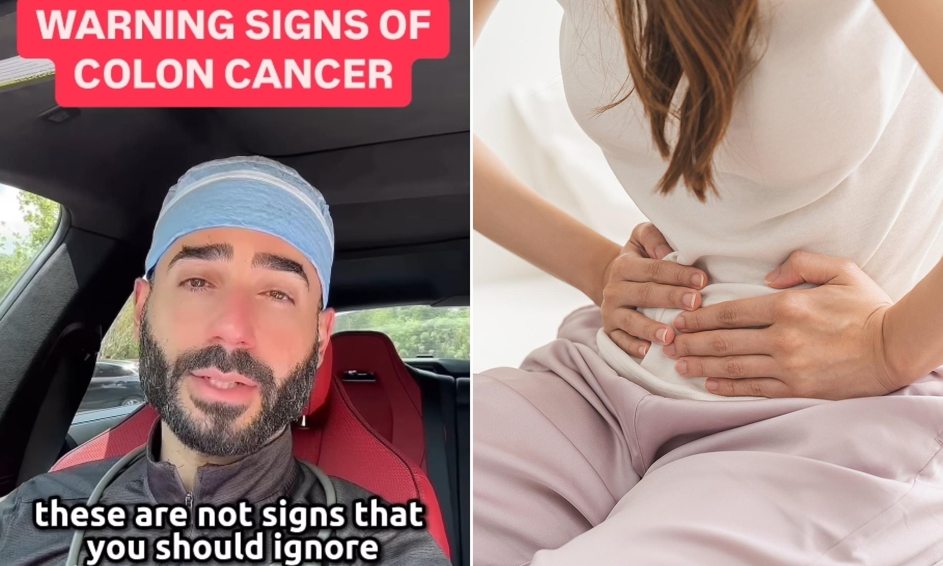 Doctor reveals little-known symptom that's an early sign of bowel ...